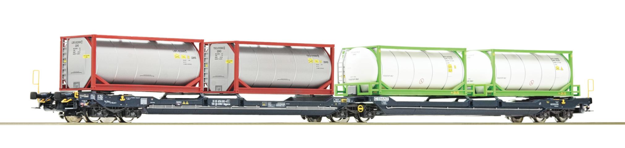 Roco 77389 - Doppeltwg.T3000e+Bertschi - Modeltreinexpress